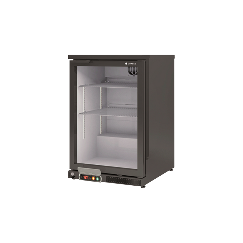 Back-bar Display Cooler (Single Door) - Black